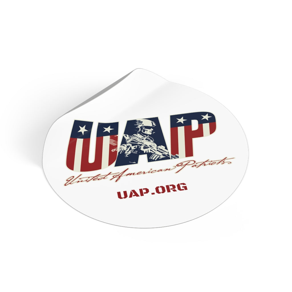 UAP - Round Vinyl Sticker – UAP Store