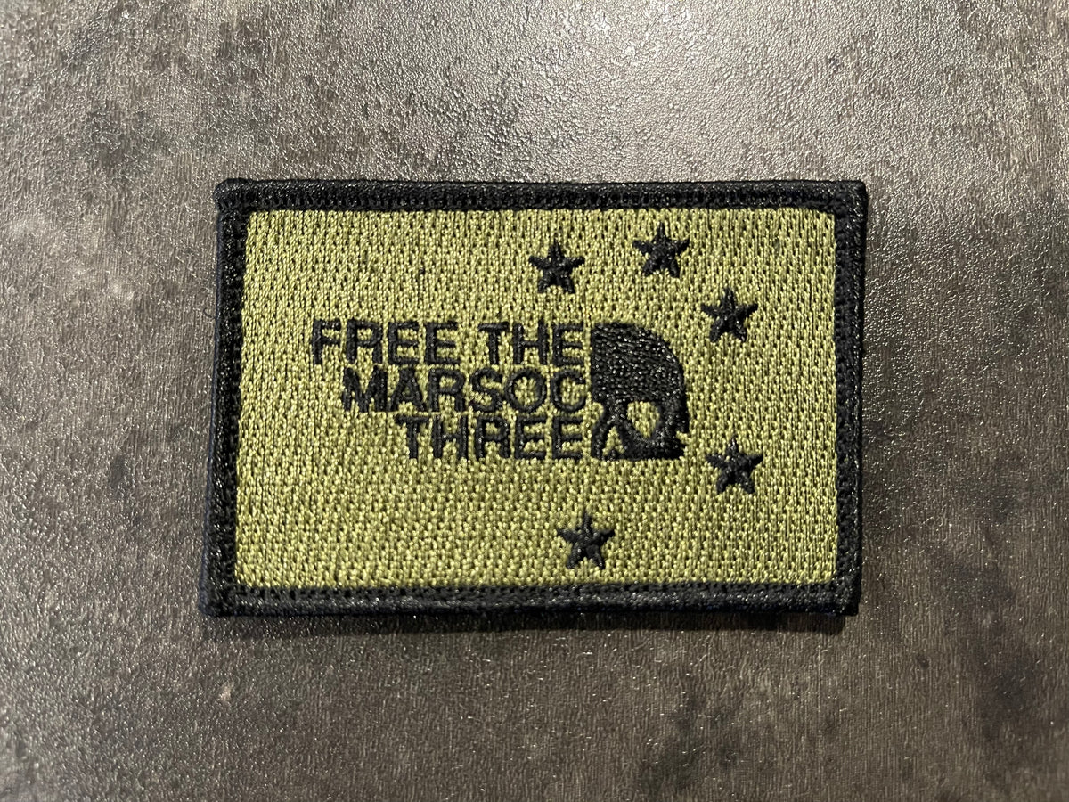 'Free The MARSOC Three' Velcro Patch From Green Wolf Tactical – UAP Store