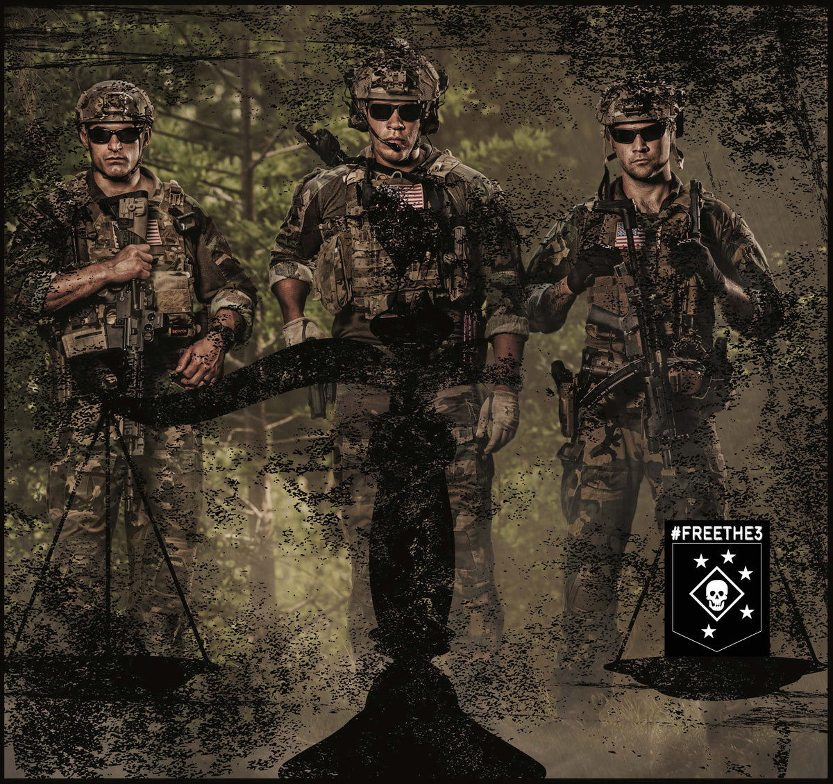 #FreeThe3 - MARSOC 3 - Patch – UAP Store