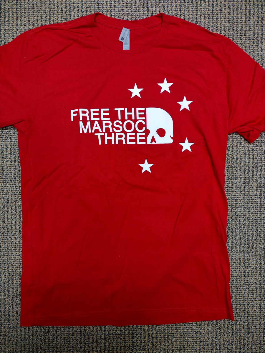 'Free The MARSOC Three' T-Shirt from Green Wolf Tactical – UAP Store